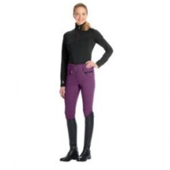 Romfh | Pants & Jumpsuits | Romfh Isabella Full Grip Breechesamethyst ...